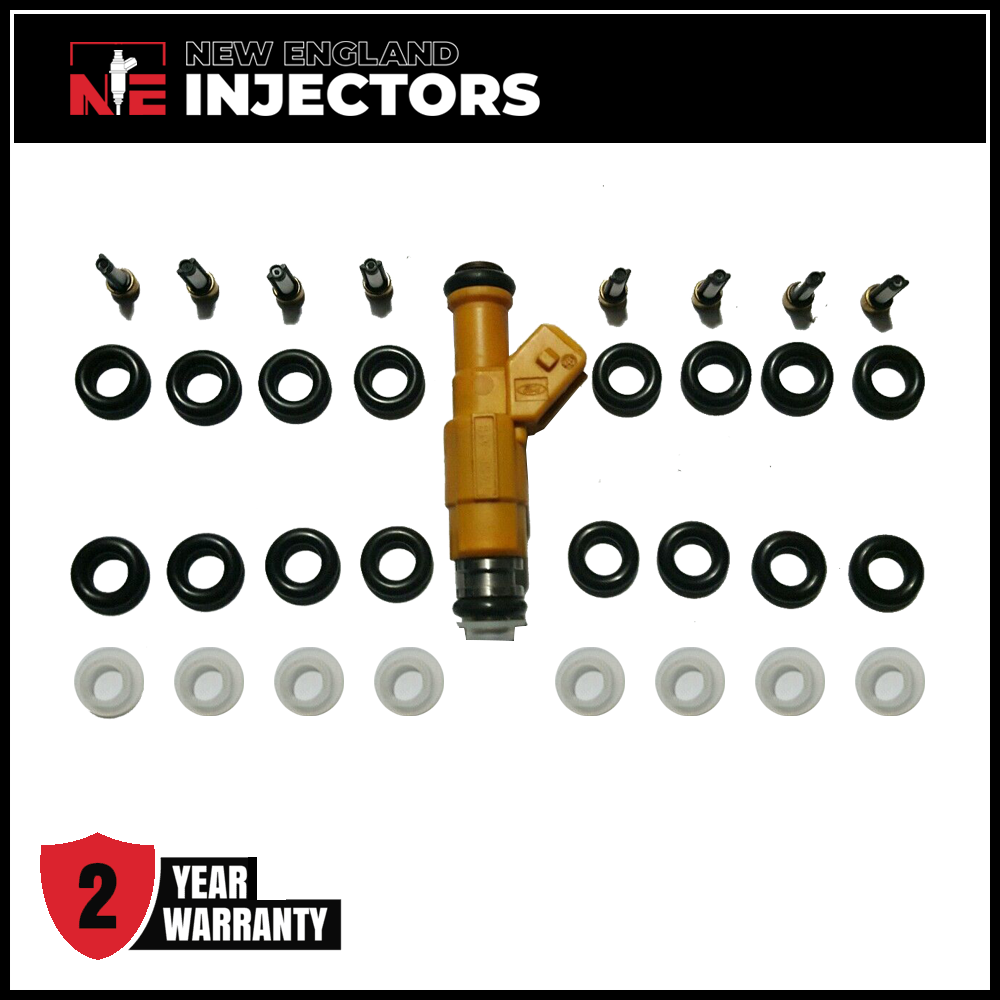 Chevy GMC 5.3 5.7 6.0 V8 Fuel Injector Service Rebuild Kit O-Rings ...
