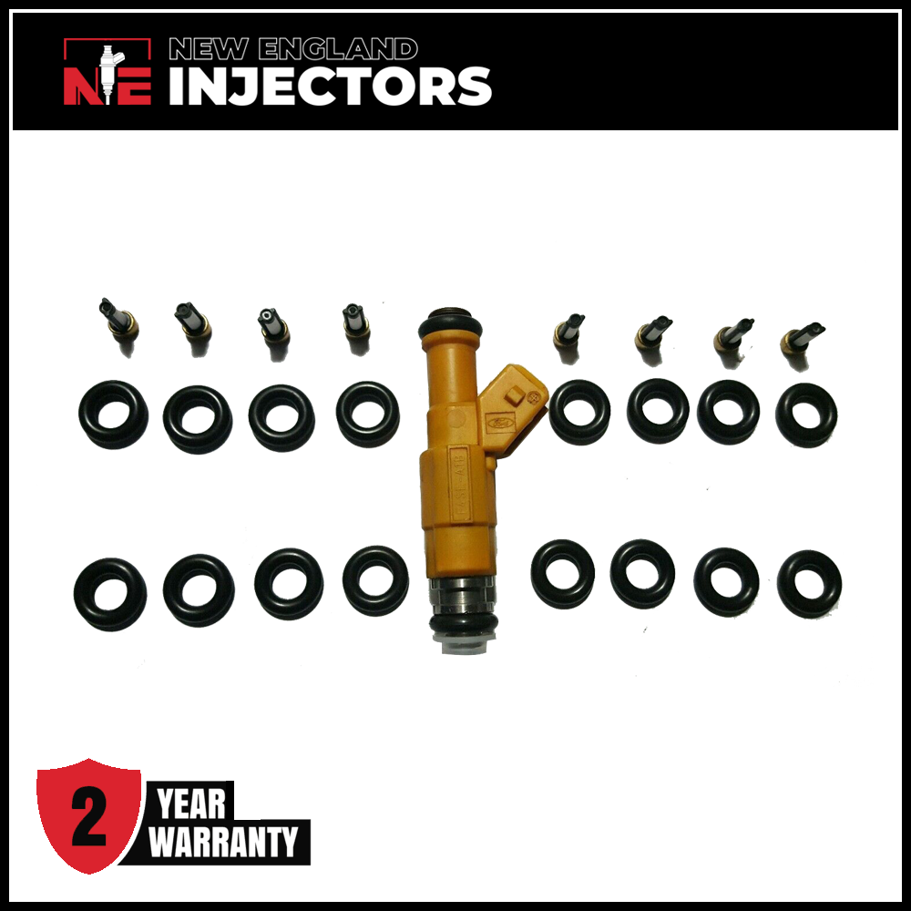 Chevy GMC 5.3 5.7 6.0 Bosch V8 Fuel Injector Service/Rebuild Kit Oring ...