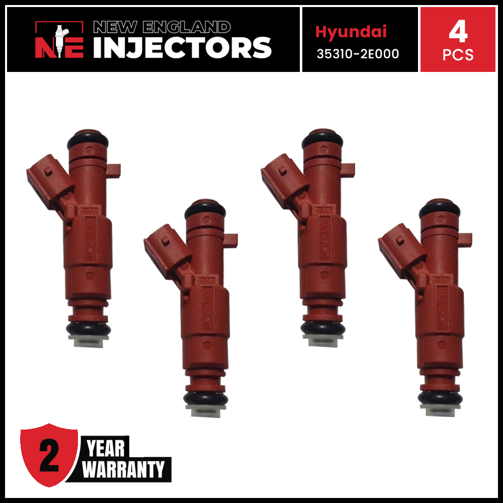Reman Fuel Injector 35310-2E000 Fet of (4) Hyundai Elantra 1.8L 2011-2 ...