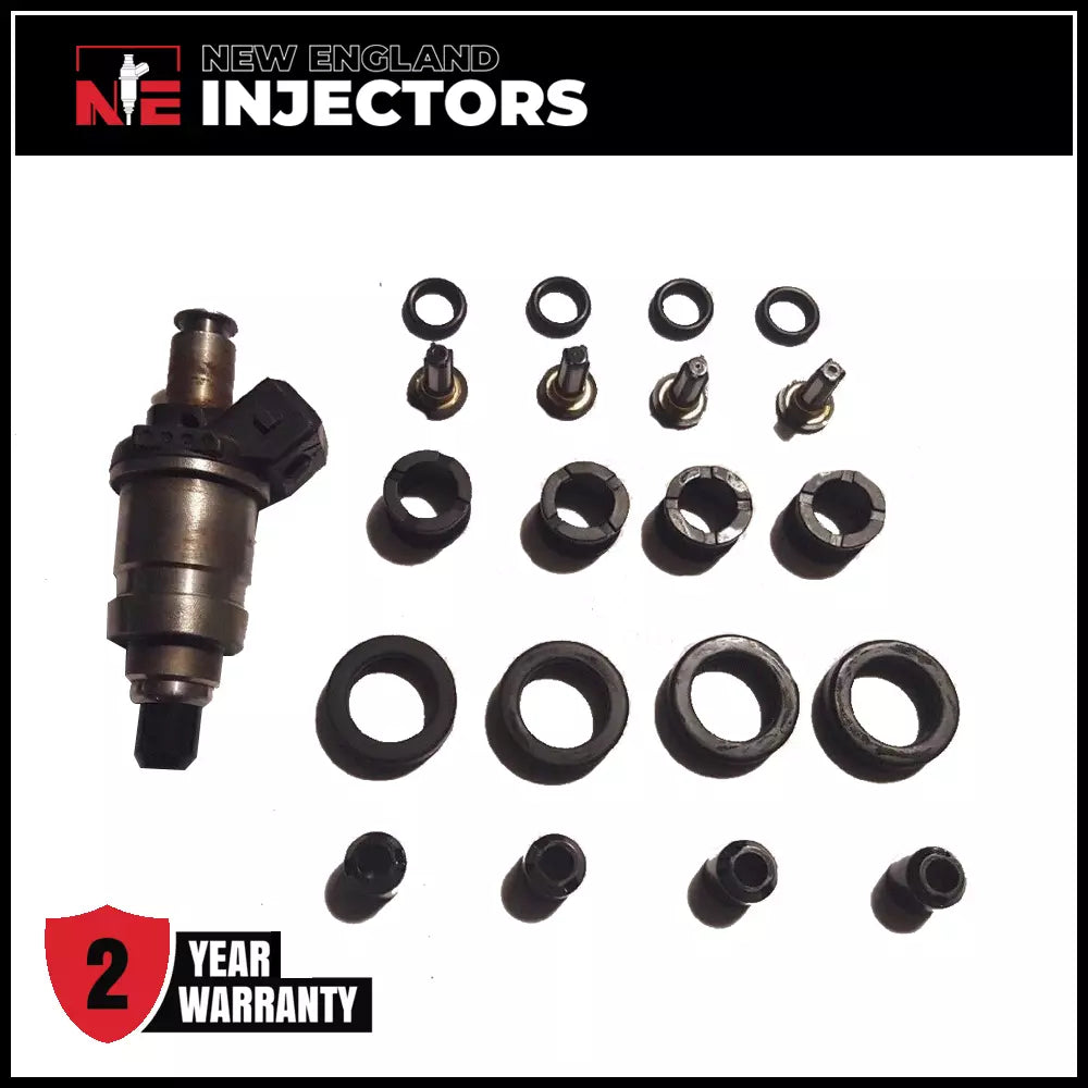 Honda Civic Crx Integra B18 Fuel Injector Repair Kit Oring Complete 90 ...